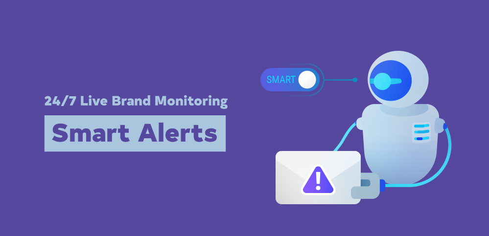 BrandMentions Smart Alerts - 24/7 Live Monitoring of Your Brand